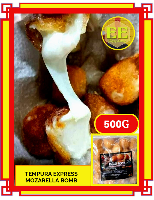 TempuraExpress: Mozzarella Bomb | PosterMyWall
