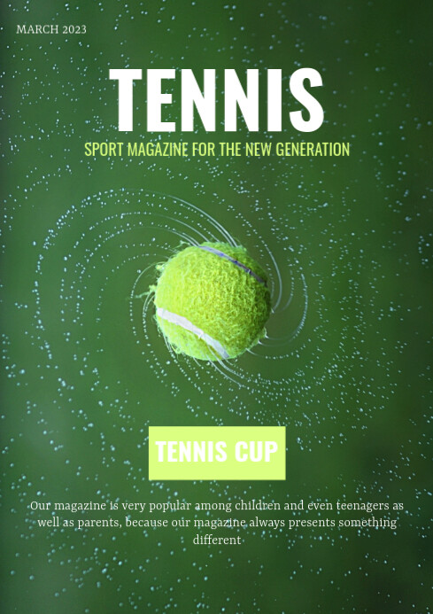 Copy of Tennis Cup | PosterMyWall