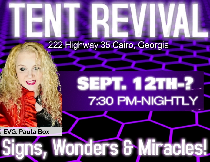 TENT REVIVAL Template | PosterMyWall