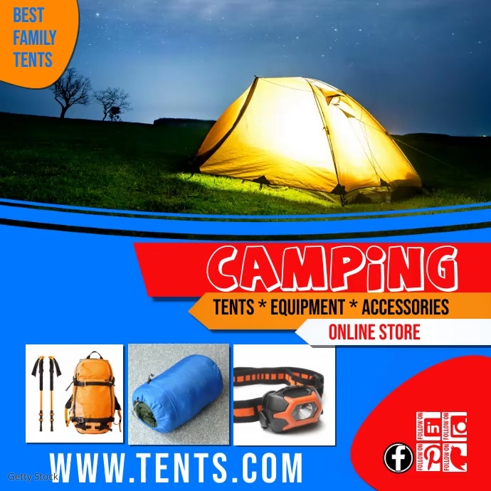 tent2 Template | PosterMyWall