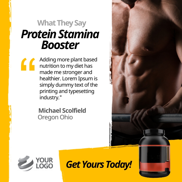 Copy of Testimonial customer product review | PosterMyWall