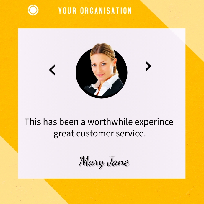 Testimonial Flyer Template | PosterMyWall