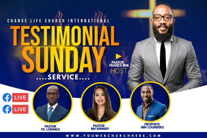 Copy of Testimonial flyer | PosterMyWall