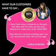 TESTIMONIALS FLYER Template | PosterMyWall