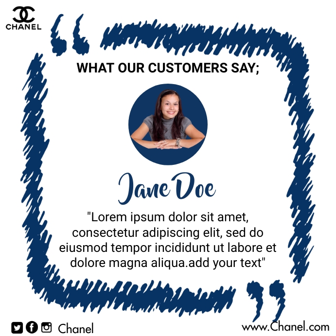 Testimonials Template | PosterMyWall