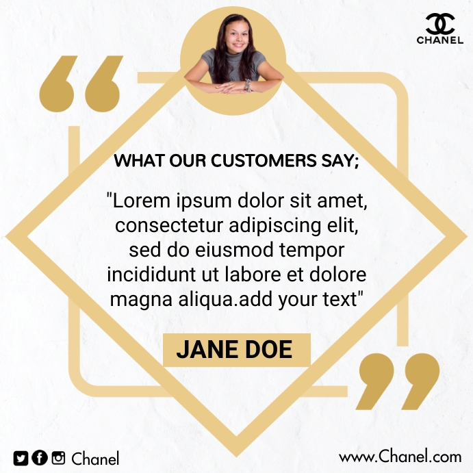 Testimonials Template | PosterMyWall