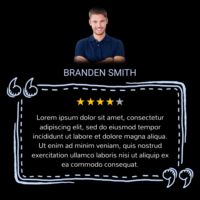 Testimonials Template | PosterMyWall