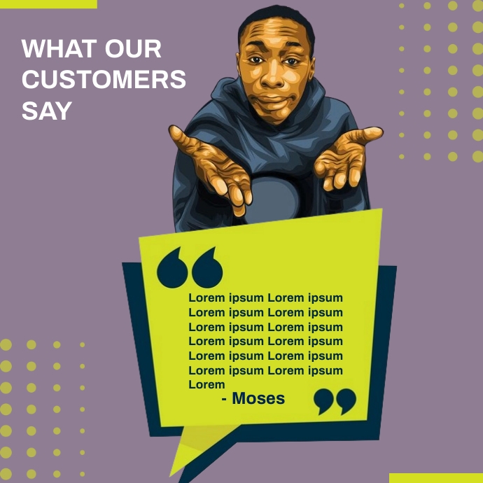 Testimonials Template | PosterMyWall