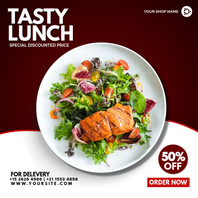 Testy menu Template | PosterMyWall