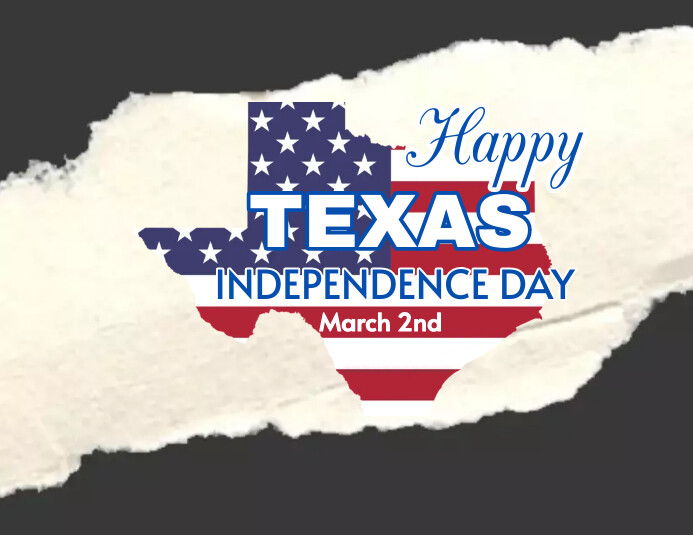 Texas independence day celebration design Template | PosterMyWall