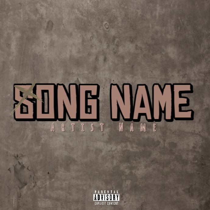 TEXTURE MIXTAPE COVER Template | PosterMyWall