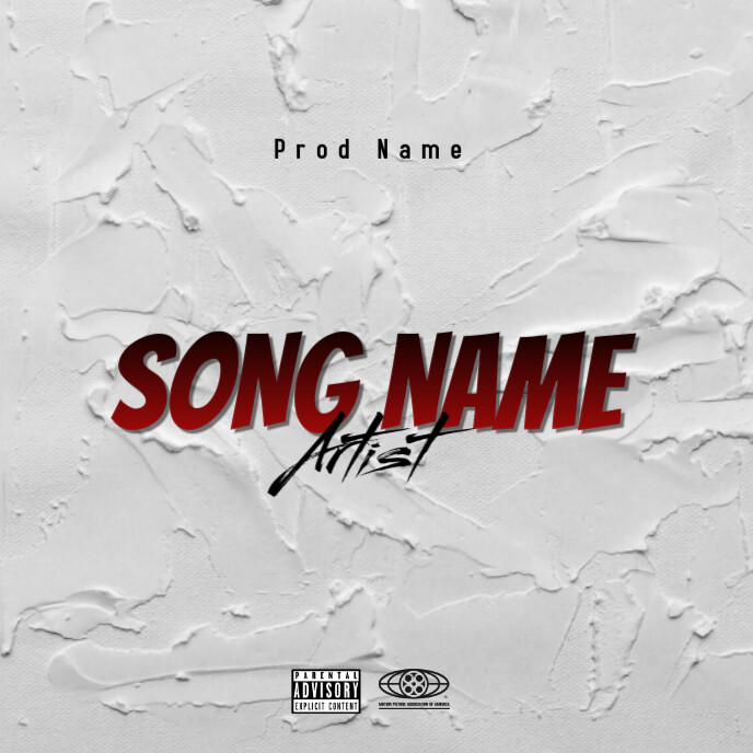 Copy of Texture song mixtape album cover | PosterMyWall