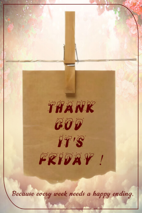 Copy of TGIF 3 | PosterMyWall