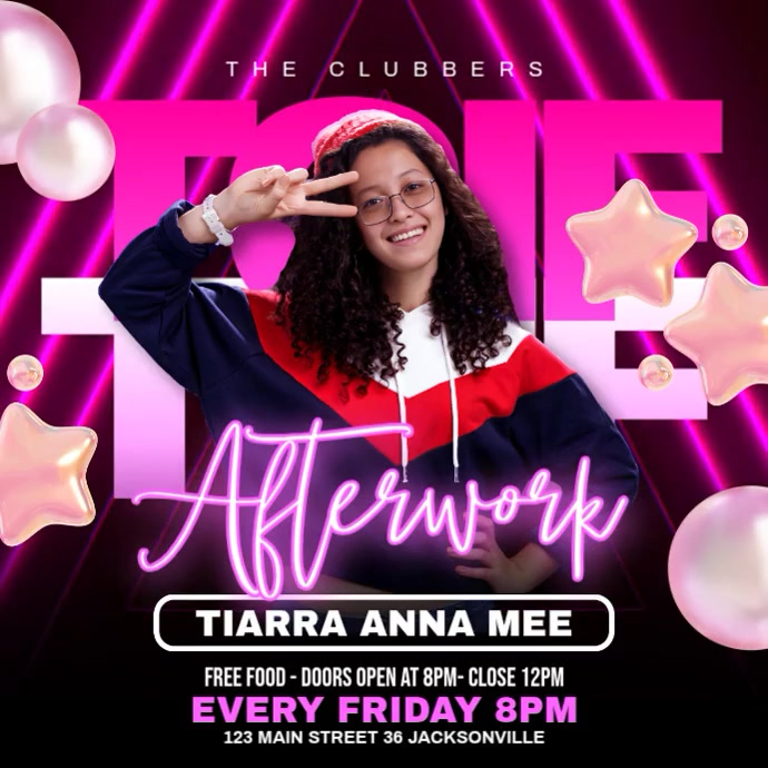 TGIF AfterWork Template | PosterMyWall