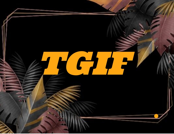 TGIF background design template | PosterMyWall