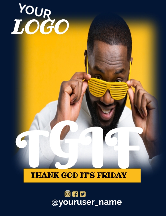 Copy of TGIF | PosterMyWall