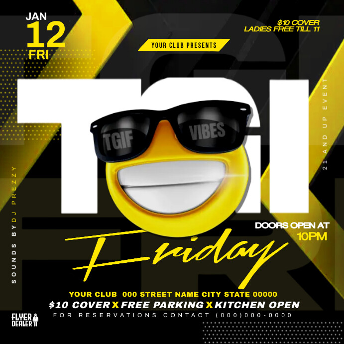 Copy of Tgif | PosterMyWall