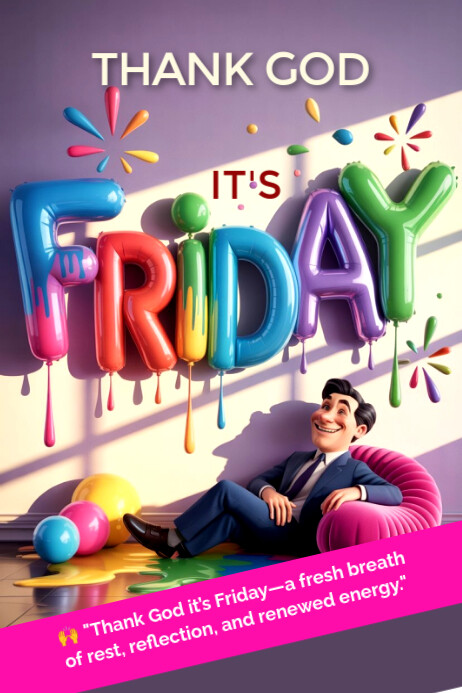 TGIF Template | PosterMyWall
