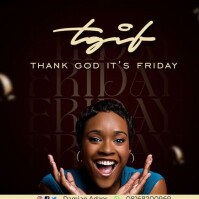 TGIF flyer template | PosterMyWall