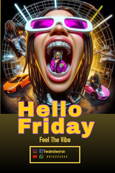 TGIF FLYER TEMPLATE DESIGN | PosterMyWall