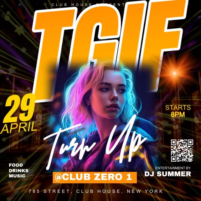 tgif night (1) Template | PosterMyWall