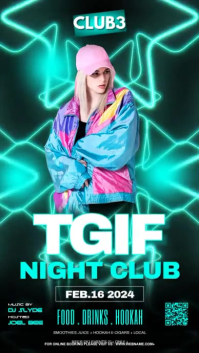 Best Club TGIF Template | PosterMyWall