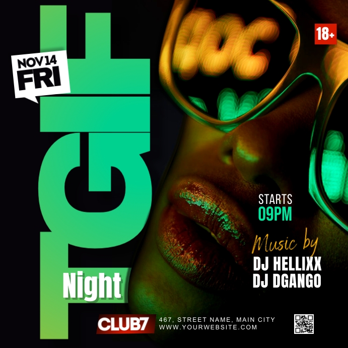 tgif night Template | PosterMyWall