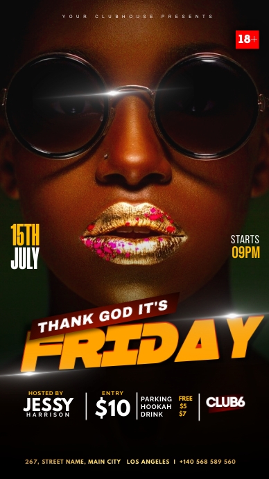 Copy of tgif night | PosterMyWall