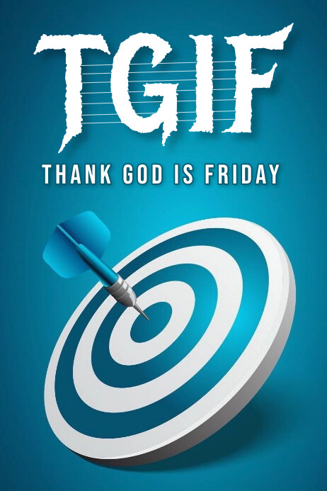 Modèle tgif Thank God Is Friday | PosterMyWall