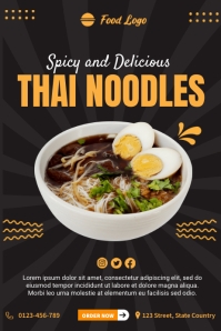 NOODLES Template | PosterMyWall