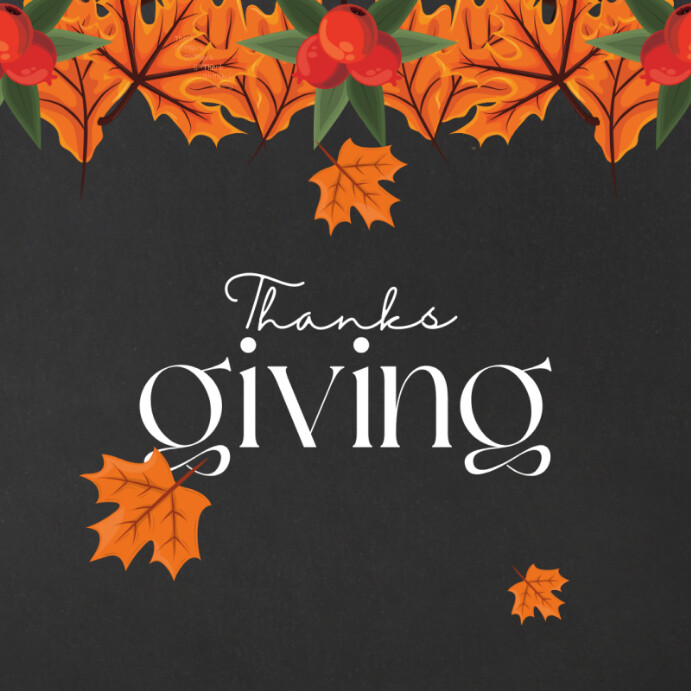 Thank giving Template | PosterMyWall