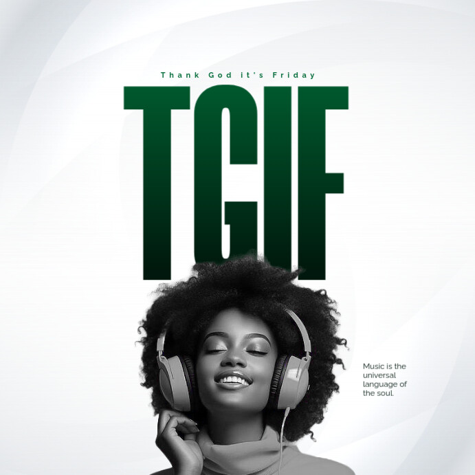 Thank God it's Friday (TGIF) Instagram post Template | PosterMyWall