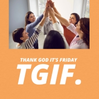 Thank God It's Friday Template | PosterMyWall
