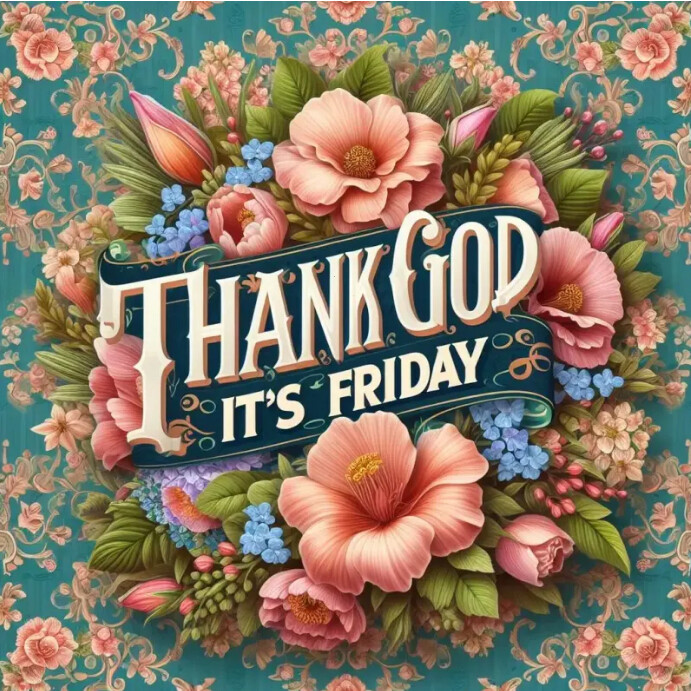 Thank God it's Friday Template | PosterMyWall