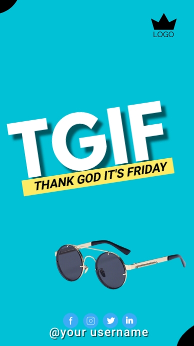 thank God it's friday Template | PosterMyWall