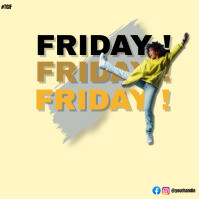 Thank God Its Friday template | PosterMyWall