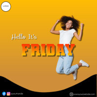 Thank God Its Friday template | PosterMyWall