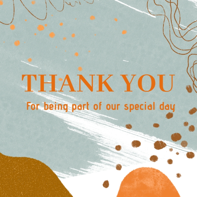 Thank you,thanks giving,event Template | PosterMyWall