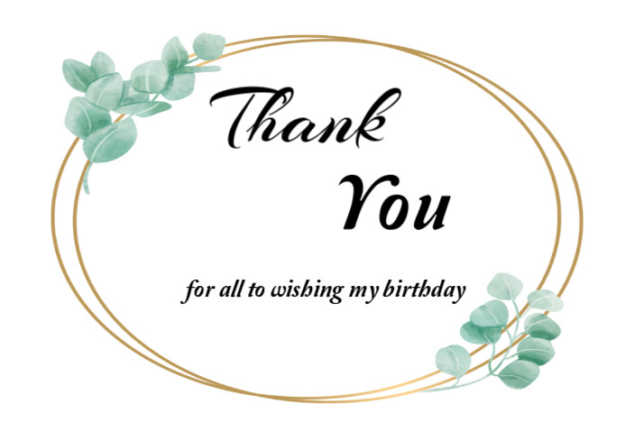 Thank You A4 Template | PosterMyWall