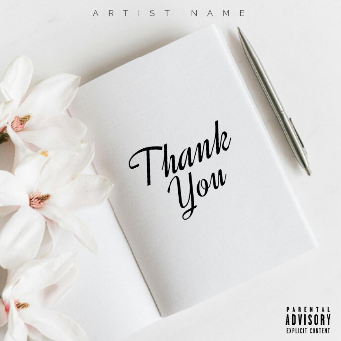 Thank you album cover Template | PosterMyWall