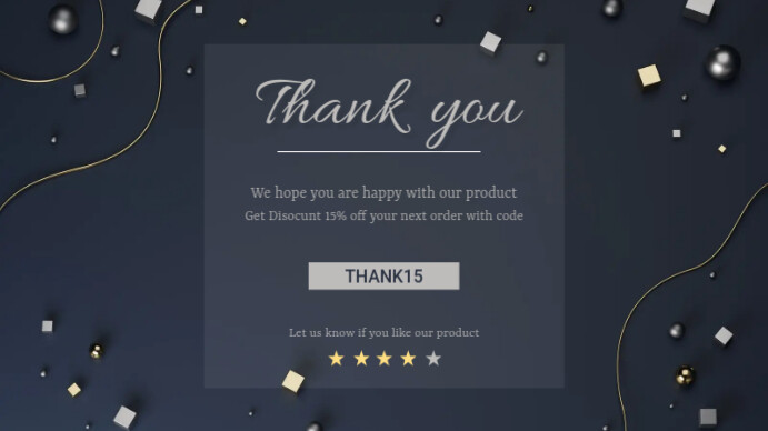 Thank you background. Template | PosterMyWall