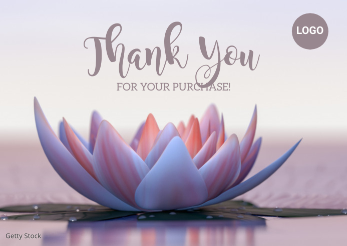 Copy of Thank You Business Postcard | PosterMyWall