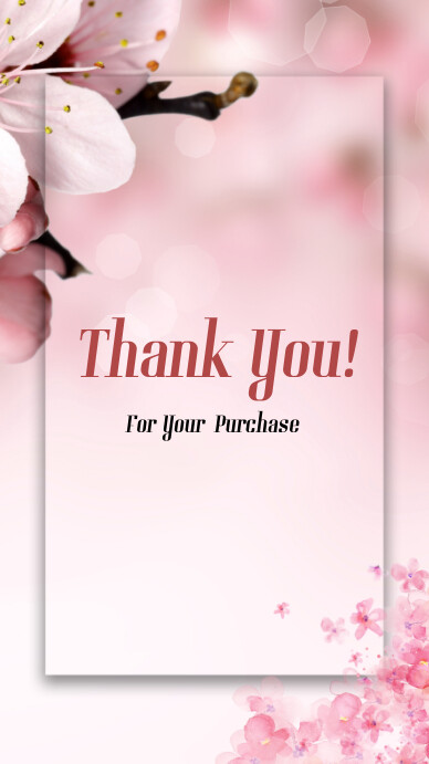 Copy of Thank you card | PosterMyWall
