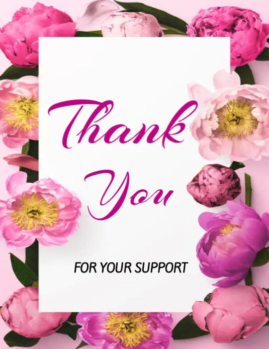 Thank You Certificate Template