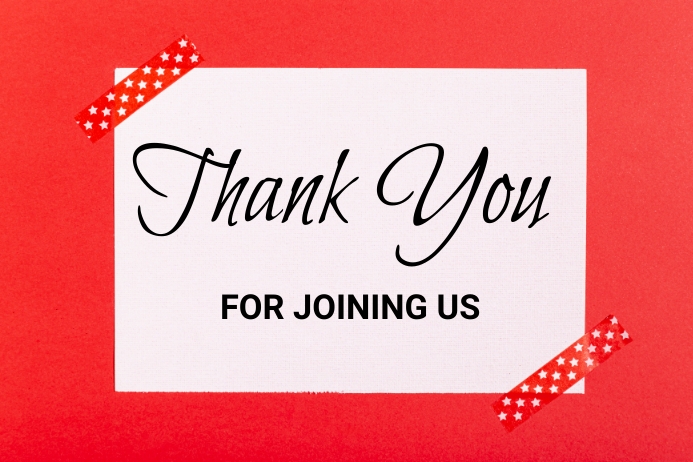 Copy of Thank you card | PosterMyWall