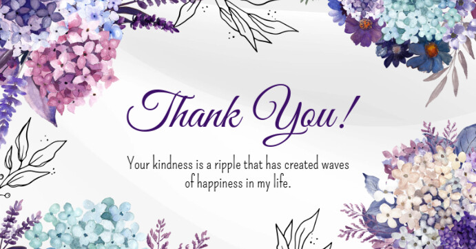 Thank you Card Template | PosterMyWall