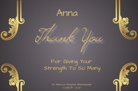 Thank you Note poster Template | PosterMyWall