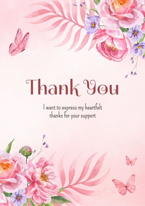 Copy of Thank you Card | PosterMyWall