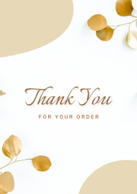 Thank you Card Template | PosterMyWall