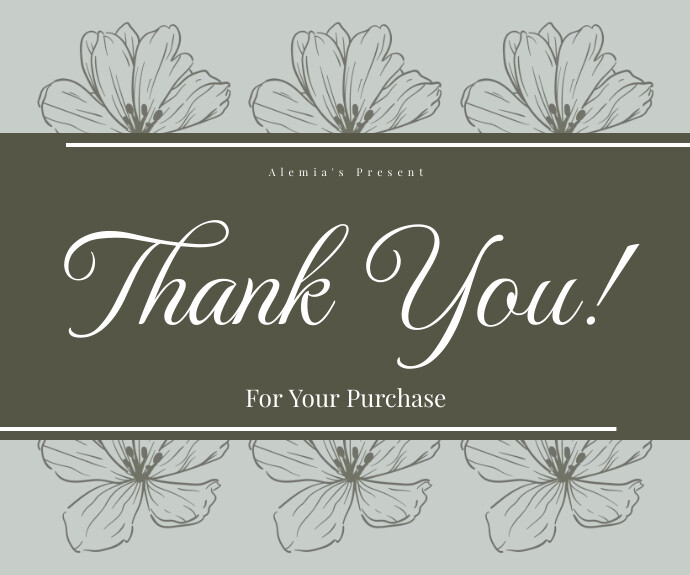 Thank you card Template | PosterMyWall